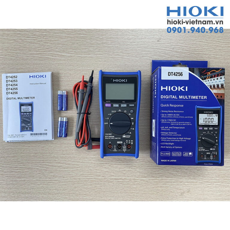 Thiết Bị Đo Điện Đa Năng Hioki DT4256 | Hioki VietNam