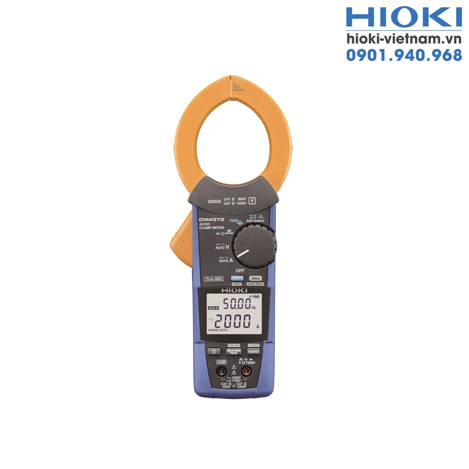Ampe Kìm Đo Dòng AC/DC 2000A Hioki CM4373 | Hioki VietNam Nhà phân phối Hioki Việt Nam chính hãng
